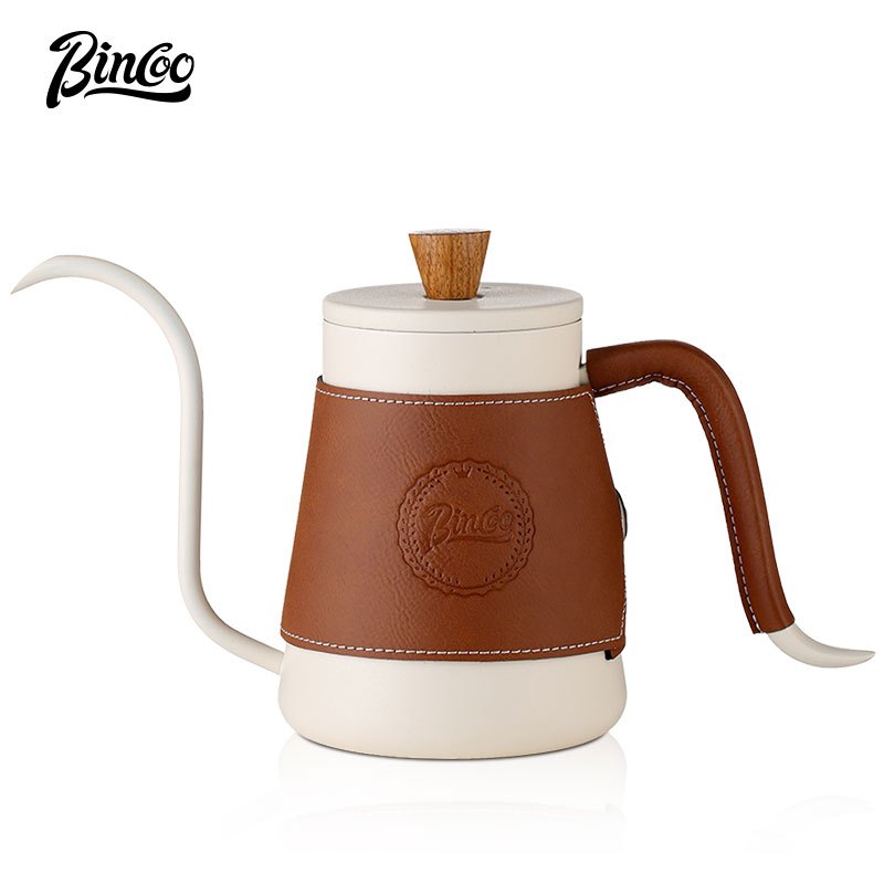 BINCOO Hand Brewed Coffee Pot Stainless Steel Coffee Long Spout Pot ...