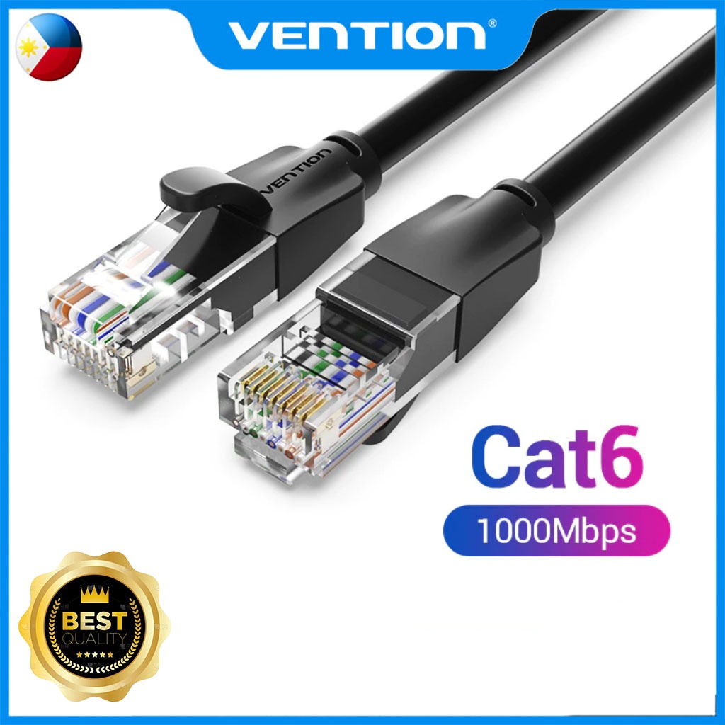 Vention Cat6 Ethernet Cable UTP 1000Mbps RJ45 Lan Cable CAT 6 Network ...