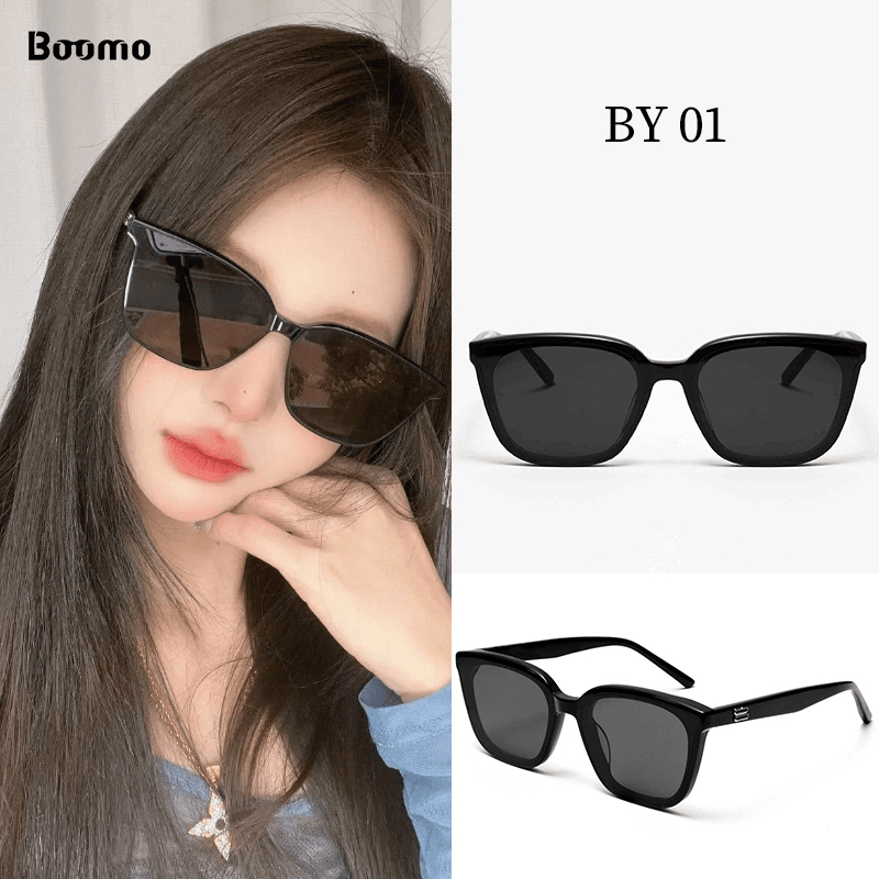 BOOMO - 2024 Pino Sunglasses Butterfly Shape Square Frame Acetate ...