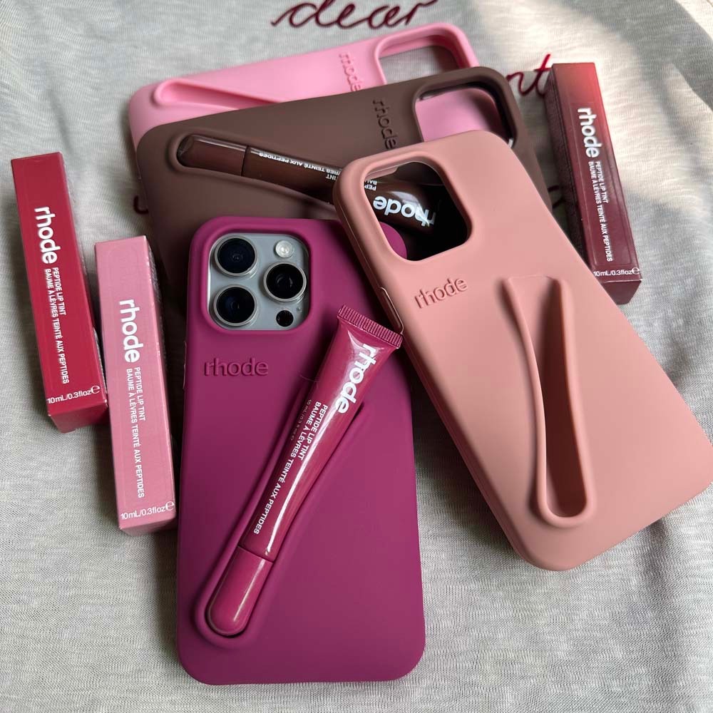 [ RHODE Hailey Beiber ] creative lipstick phone case For iPhone ...