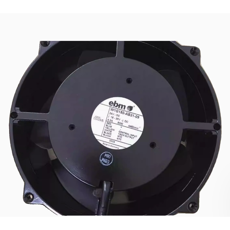 Original German EBM W1G180-AB31-01 24V 4.3A 93W 20070 Inverter Cooling ...