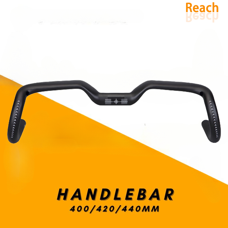 NEW Di2 Gravel Carbon Bicycle Handlebar T1000 Aero Ultra Light 400/420/440mm drop Handlebar ...