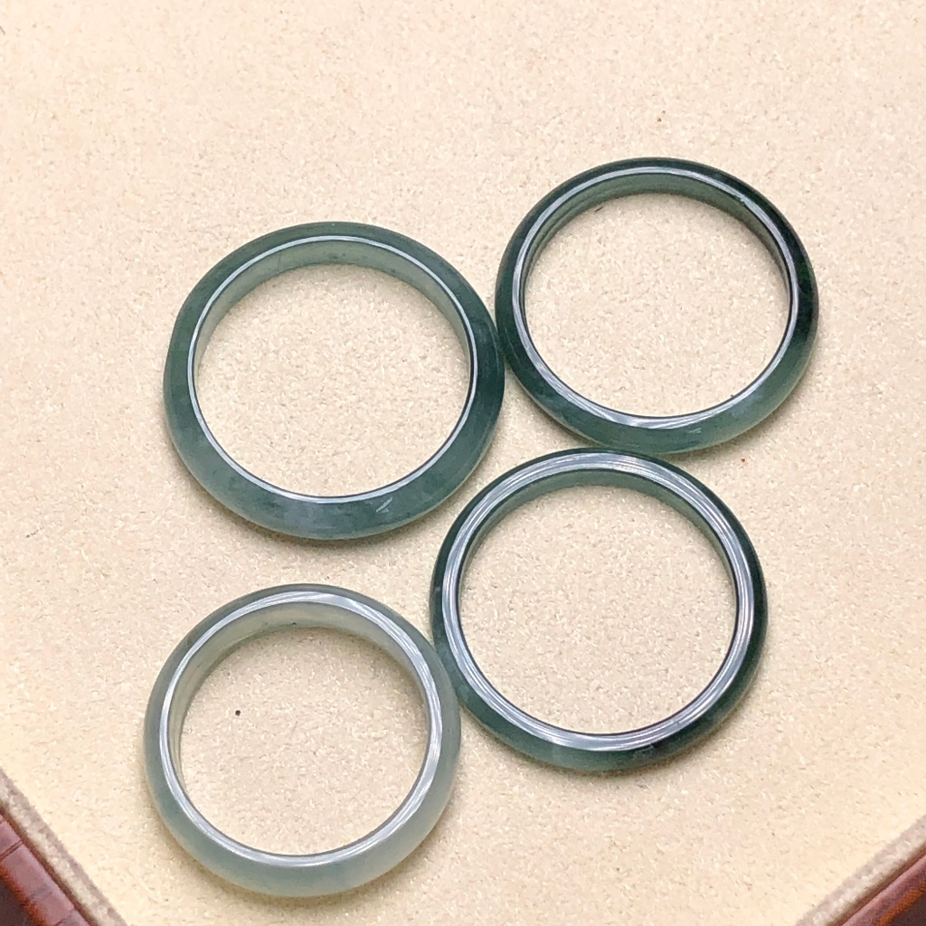 Natural Blue - water Jadeite bangle Ring: The Luxury Sprite on ...