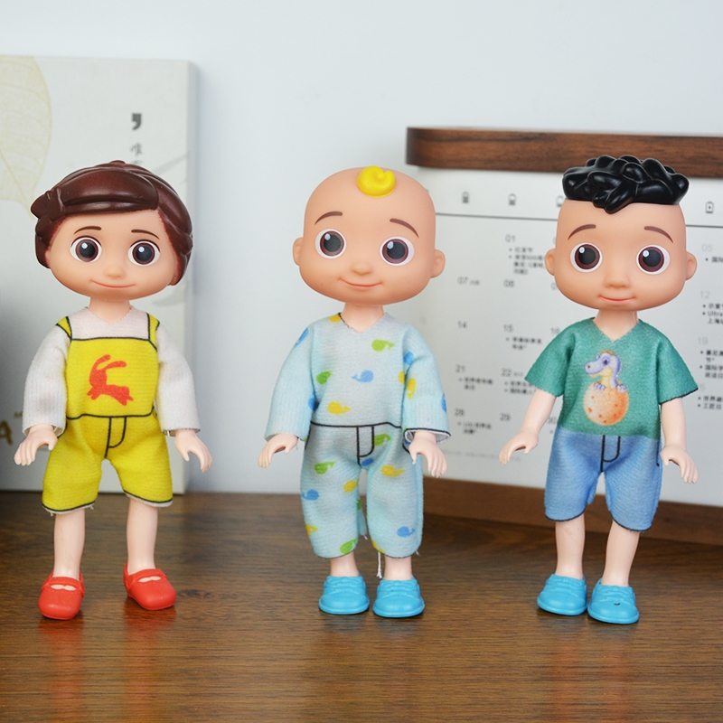 15cm Cocomelon jjFantasy Mini Silicone Boy Toy Doll 2025 | Shopee ...