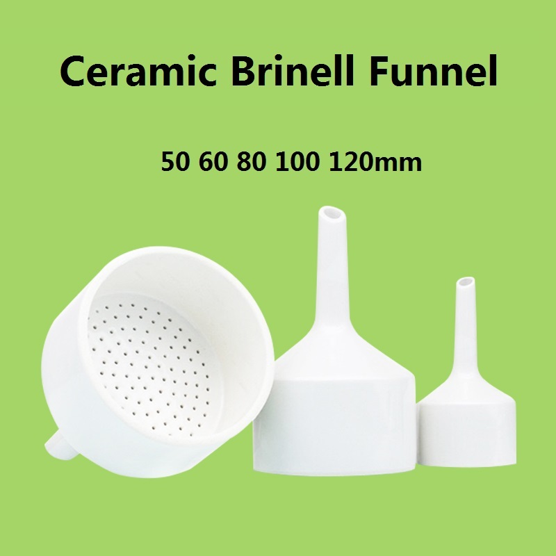 Ceramic Buchner Funnel Porous Vacuum Filtration Funnel Chemical Ceramic ...