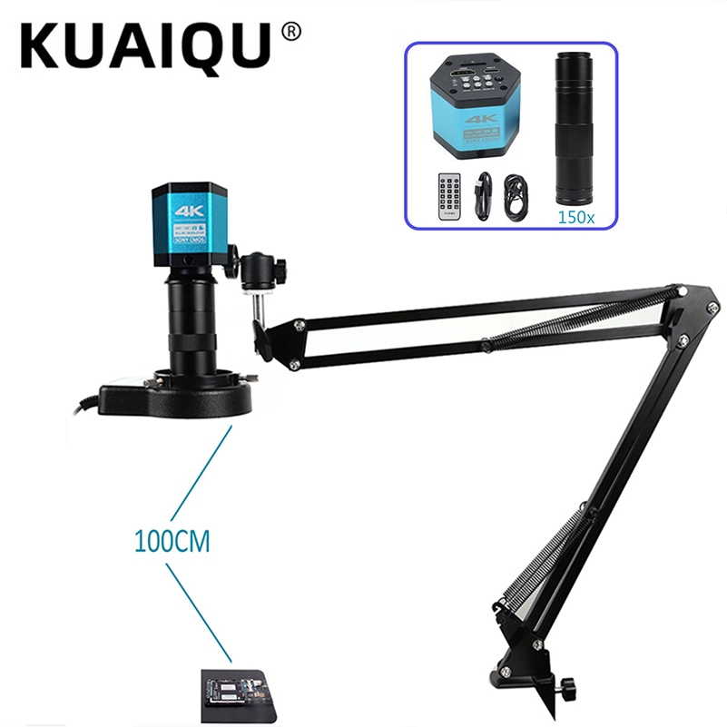 YIZHAN microscope for cellphone repair 4K HDMI USB TYPE-C Industrial ...