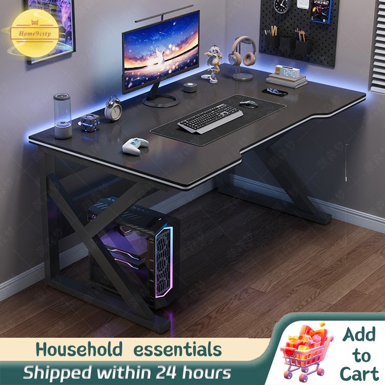 【Only Today】computer table desktop table table Gaming Table Computer ...