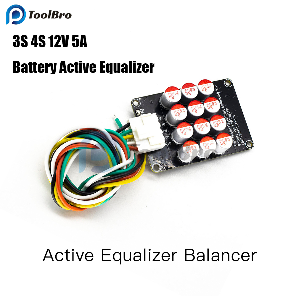3S 4S 12V 5A Battery Active Equalizer BMS Balancer Lipo Li-ion LFP ... 3S 4S 12V 5A Battery Active Equalizer BMS Balancer Lipo Li-ion LFP ...