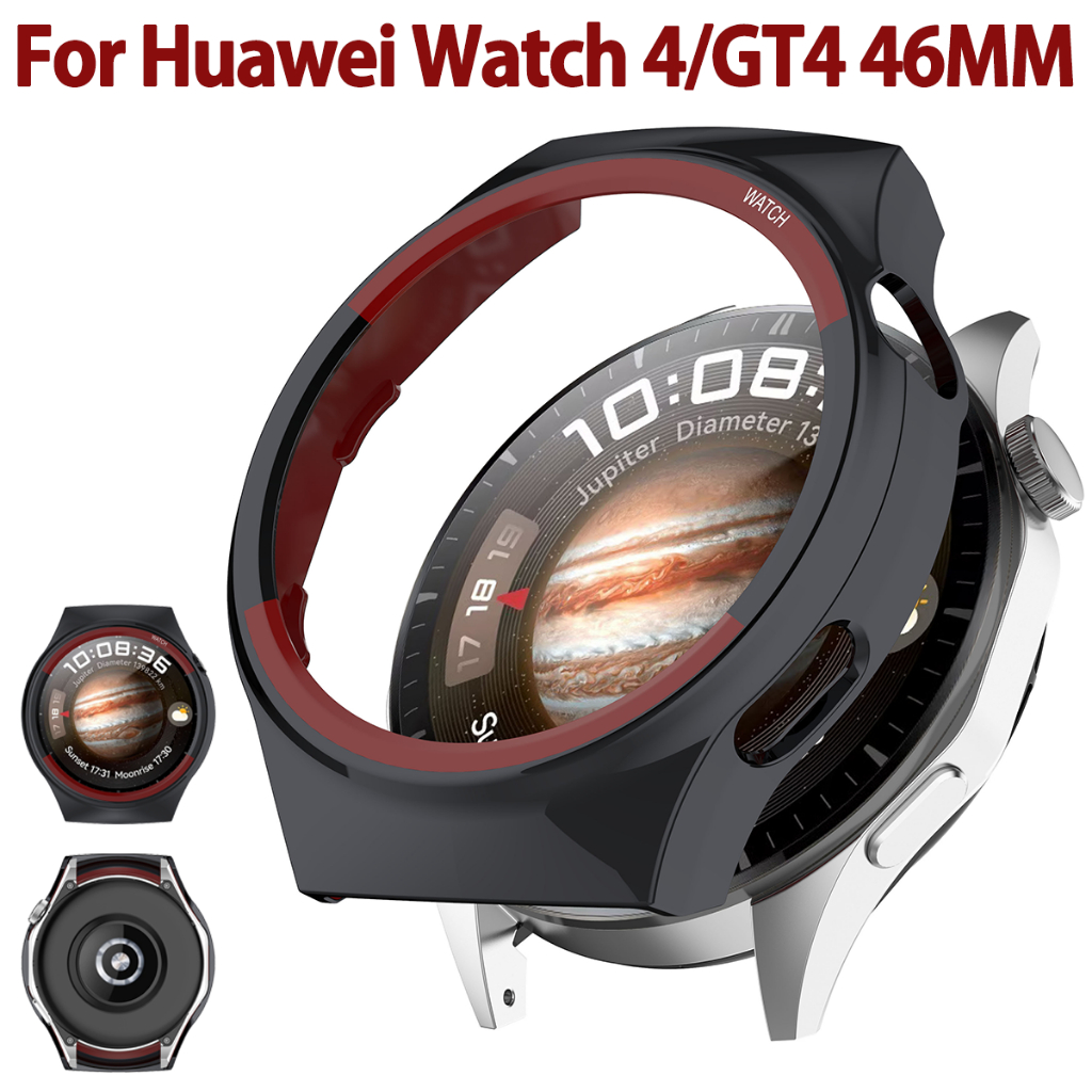 For Huawei Watch 4 GT4 46MM Frosted Hollow PC Case Full Cover Hard ...