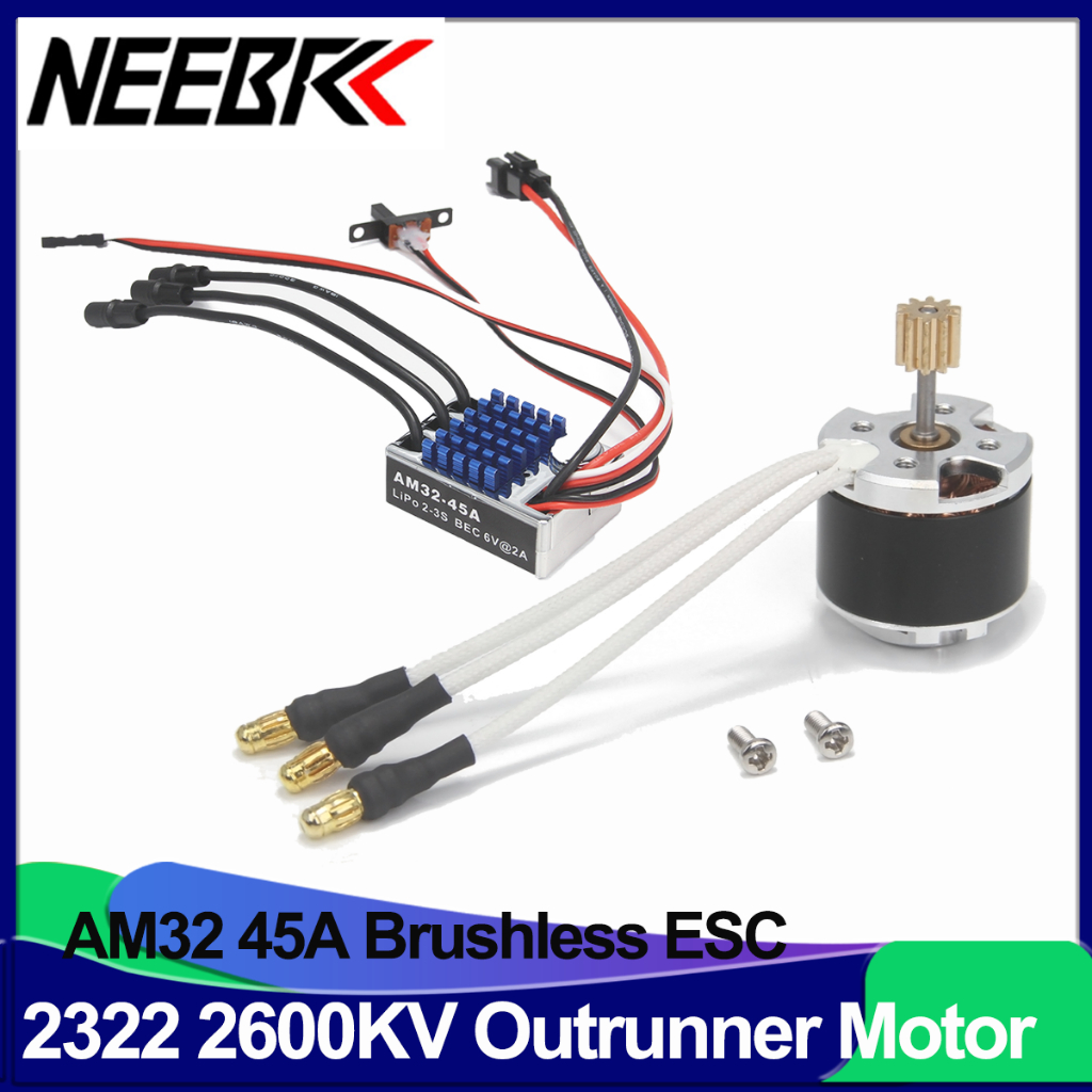 NEEBRC 2322 2600KV Outrunner Brushless Motor Crawler Motor With AM32 ...