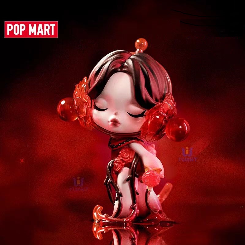 Popmart POPMART SKULLOANDA Valentine's Day Figure Hanging Card Trendy ...