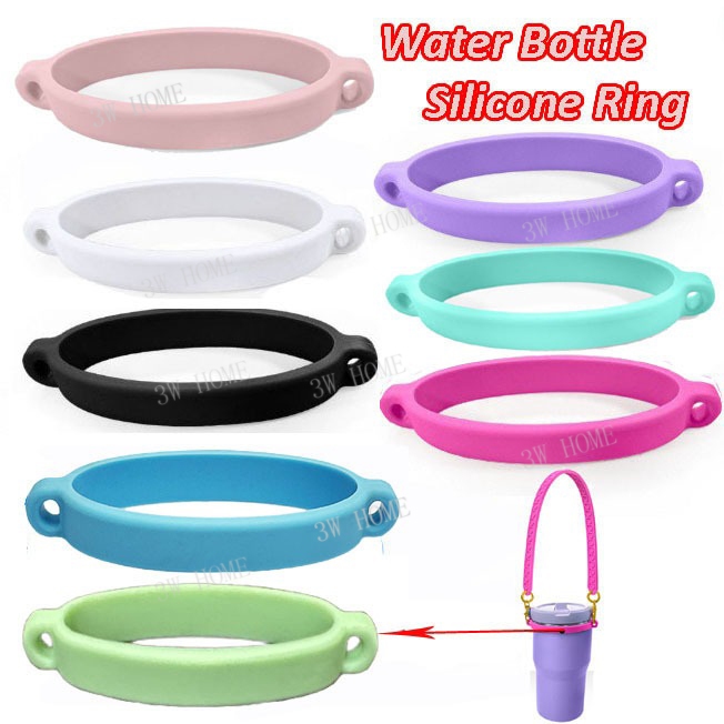 Water Bottle Stretchable Silicone Ring Fit 8-40oz Bottle Compatible ...