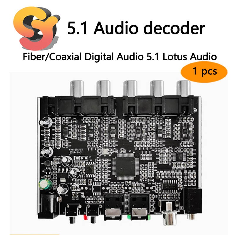 [Ready Stock Supply] 1pcs Decoder 5.1 Channel DTS Dolby AC-3 Source ...