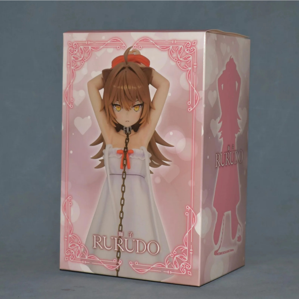 Rurudo Kneeling Pose Lion GK Beautiful Girl Figure Statue Model ...