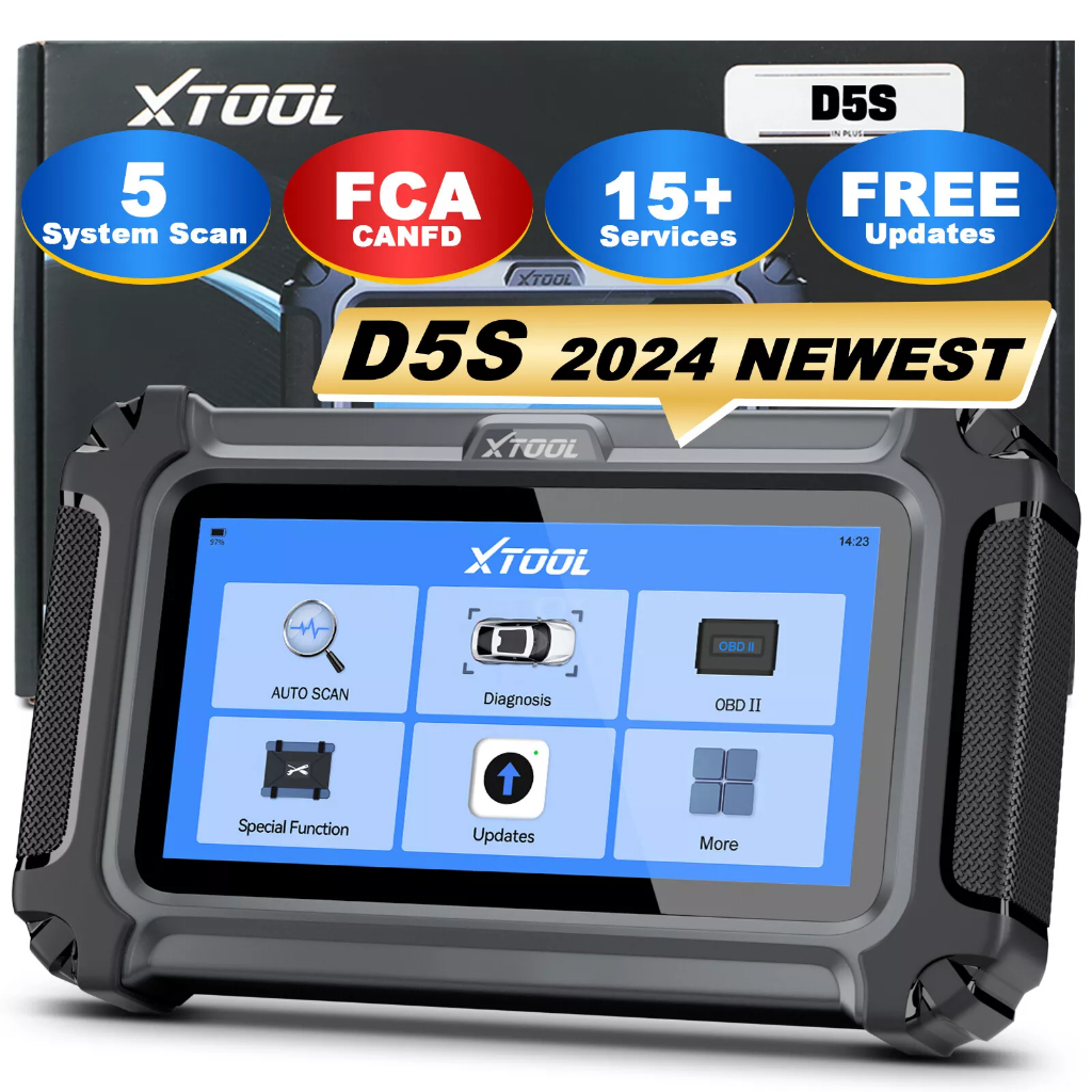 XTOOL D5 D5S OBD2 Scanner Auto Scanner Systeam Diagnostic Tools 15 ...
