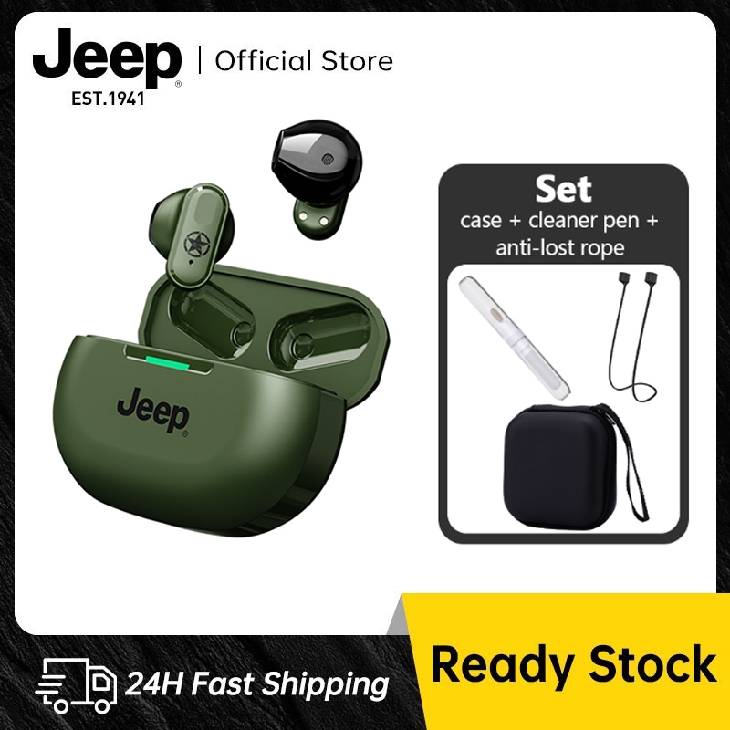 Jeep Headphone Set TWS True Wireless Bluetooth Earphones HiFi Sound ...