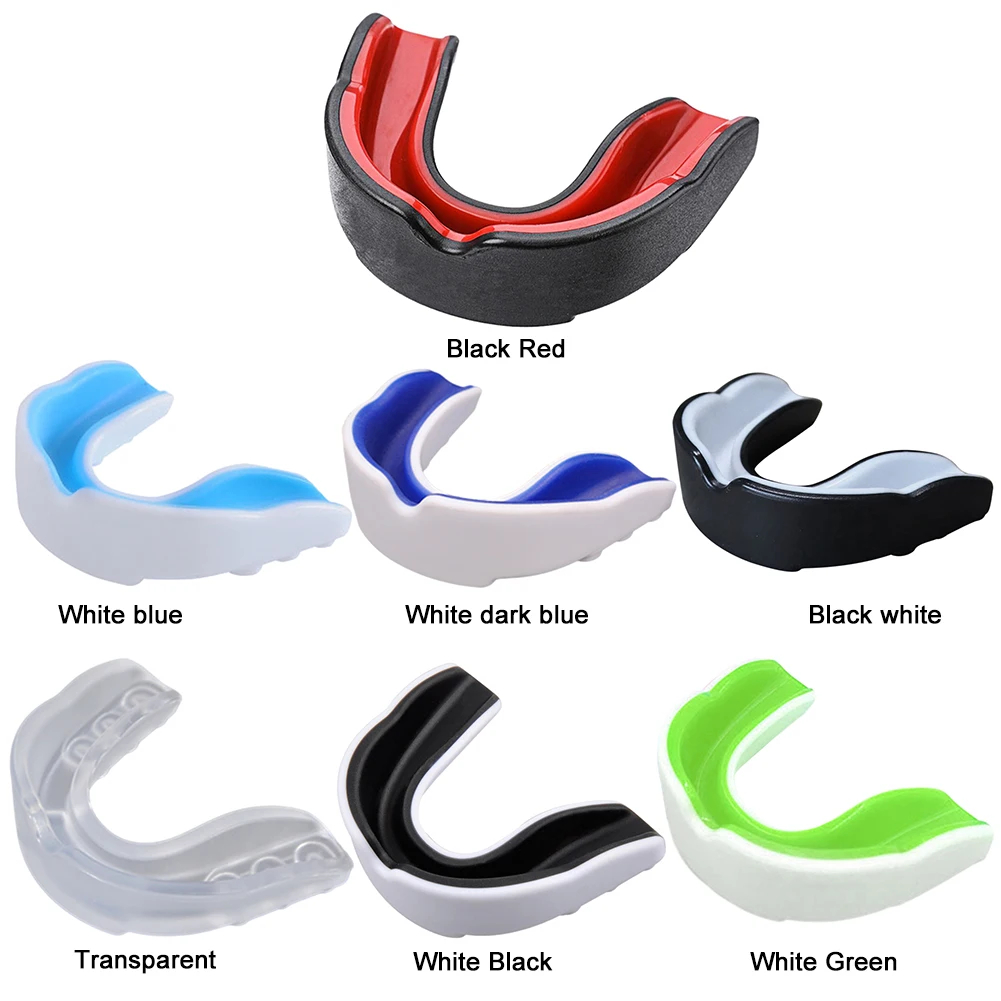 GYMPRO Adult Sports Tooth Protection EVA Mouth Guard Sports Kids ...