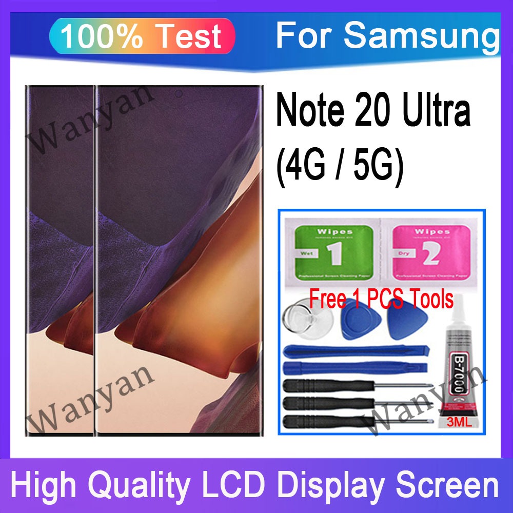 OEM For AMOLED TFT Samsung Galaxy Note 20 Ultra 4G 5G LCD Display Touch ...