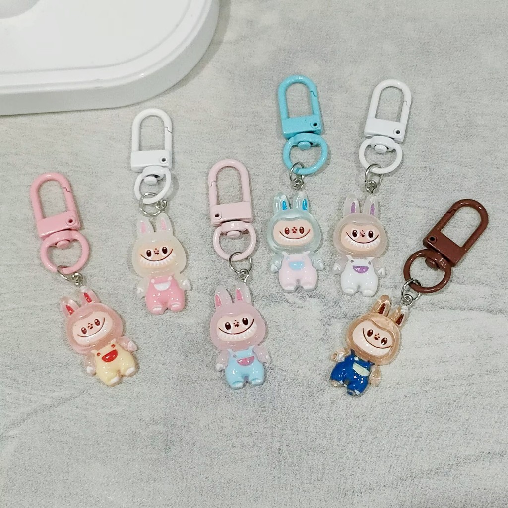 Labubu Backpack Hanging Ornaments Charms - Car Keyring Decorative ...