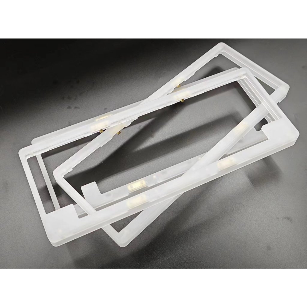 RULE60v3 HHKB/WKL/WK Layout Single/Tri Mode CNC Acrylic Ball Structure ...