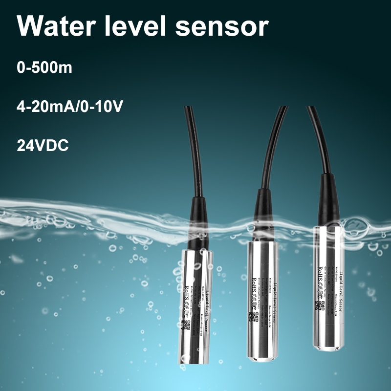 Water Tank Level Monitor Automatic Electronic Level Transmitter Gauge 4 ...