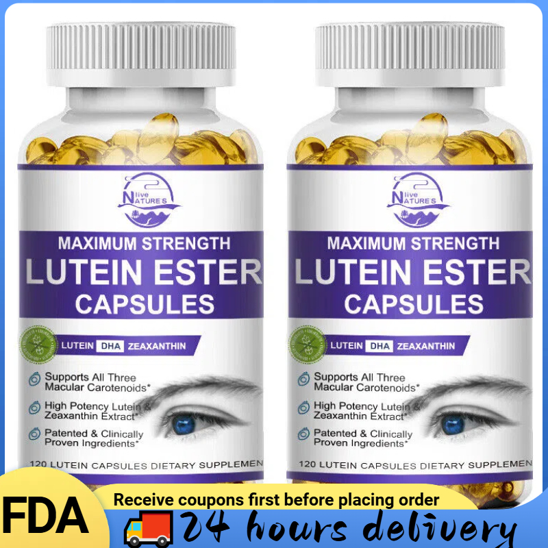Eye Vitamin Lutein Ester Capsules Contains Zeaxanthin For Maximum Strength Eye Vision Health ...