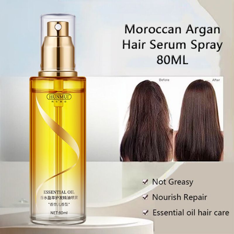 Hair Essence Oil Spray Hair Repair Treatment Serum for Frizzy and Dry ...