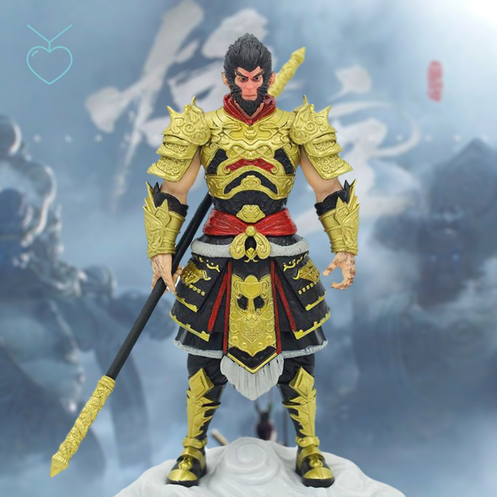 Black Myth Goku-Golden Armor-Goku Model, -Figure, Journey to the West ...