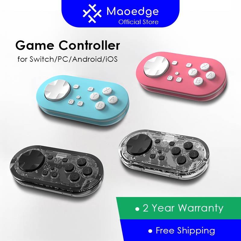 Maoedge Wireless Mini Game Controller Bluetooth Gamepad for Nintendo ...