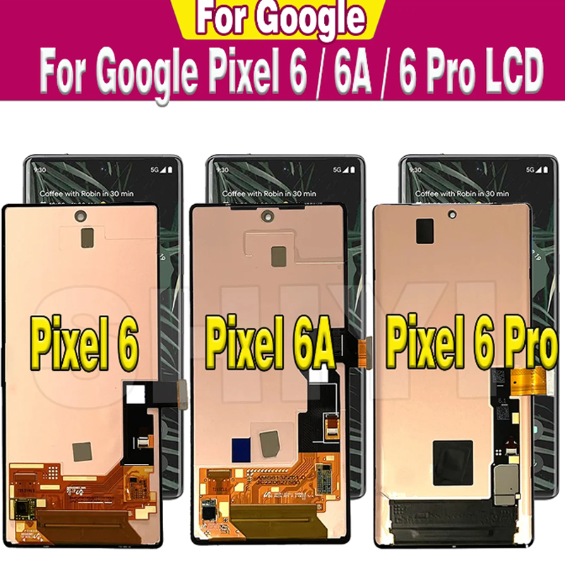 OLED/Original 100% Tested Super LCD For Google Pixel 6 Pixel 6A Display ...