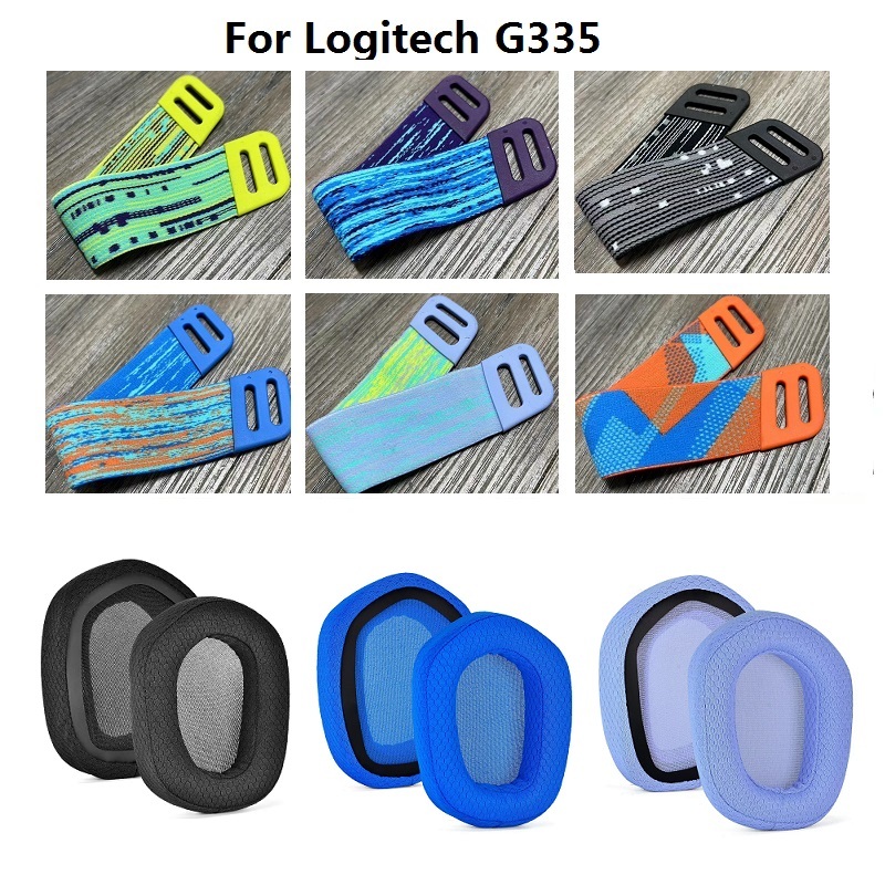 Original Ear Pads For Logitech G335 headphones replacement earmuff ear ...
