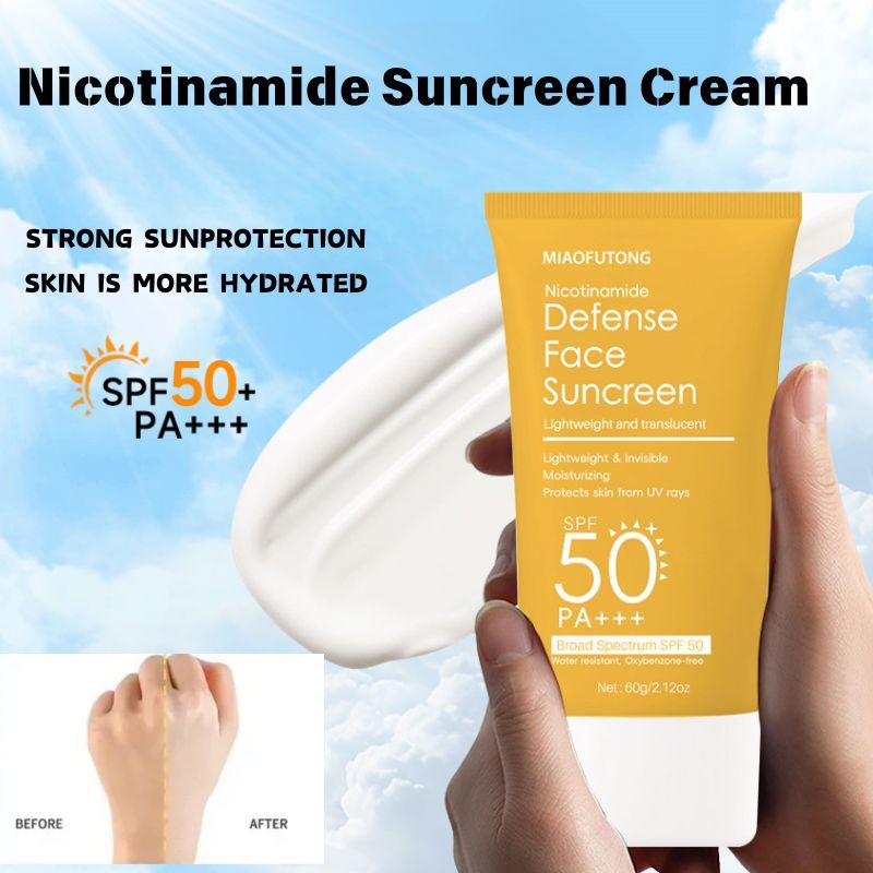 Niacinamide Sunscreen spf 50 whitening Sun block for face and body UVA ...