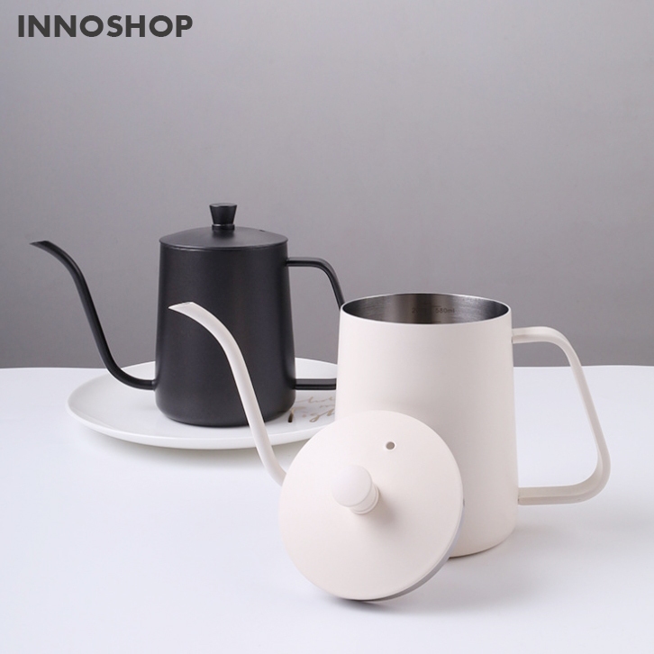 Coffee pot 250ml 600ml gooseneck pot drip fine mouth pour-over pot ...