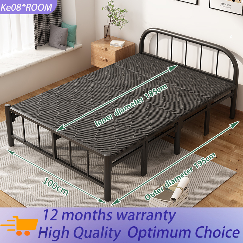 Japan Heavy Duty Foldable Bed Portable Bed Dorm Folding Bed Dorm Simple ...