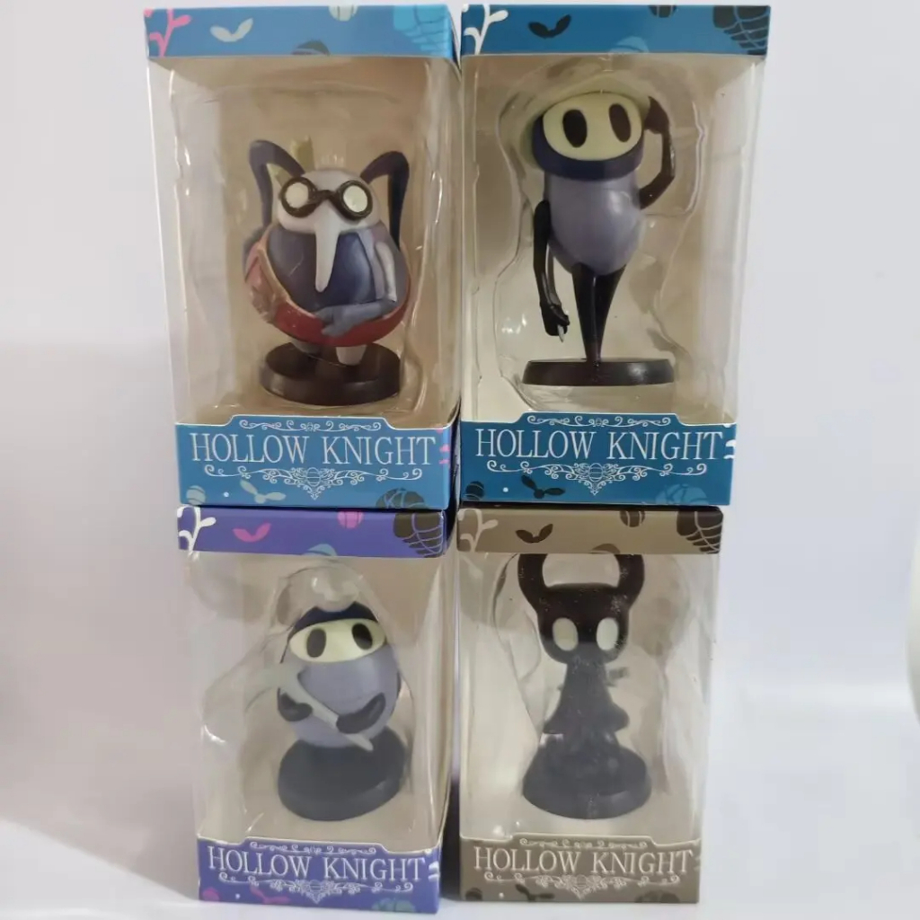 Hollow Knight 4-Pack Collectible Figures - Myla, Shade, Quirrel, Cornifer Game Merchandise ...