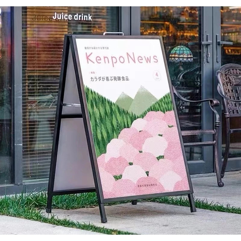 A Type Foldable Stand Signage / Floor Sign Sintra Board Menu Printing ...