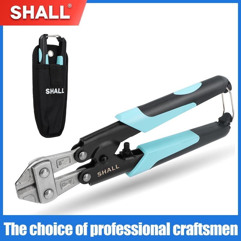 SHALL 8 Inch Handle Mini Bolt Cutter Steel Wire Cutter Pliers Steel ...