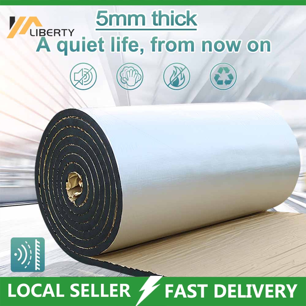 5mm Thickness Soundproof Cotton Soundproof Heat Insulation Damping ...