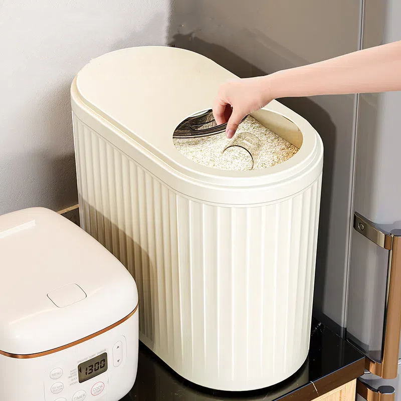 5/10/15KG Automatic Rice Dispenser Aesthetic Kitchen Essentials Rice ...