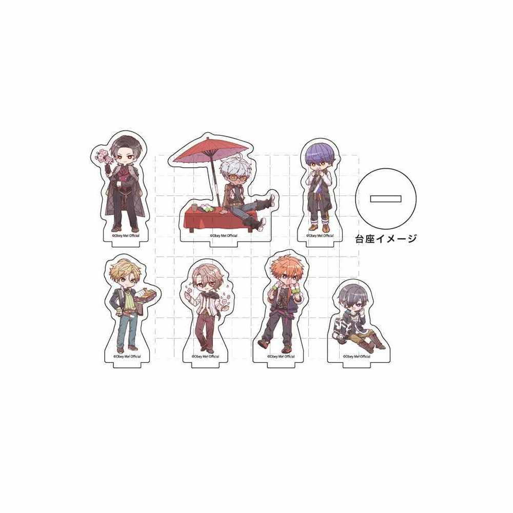 Obey Me! Anime Hand-painted graffiti style Small Acrylic Stand Satan ...