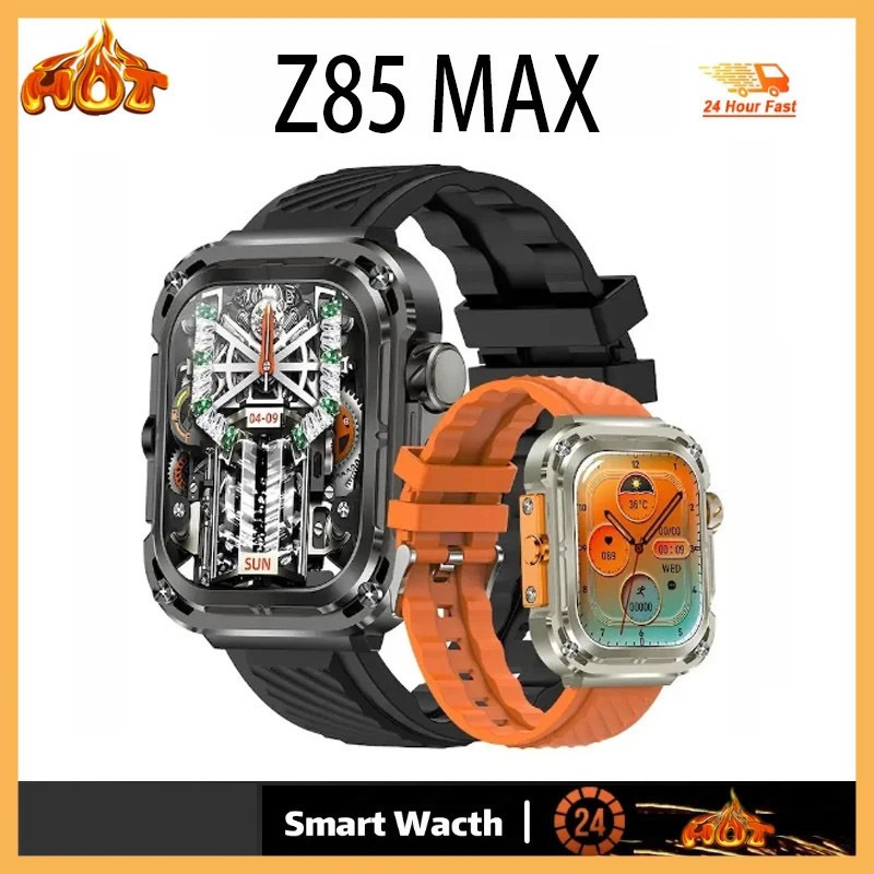 Z85 Max NEW 2024 Kiblat Function Smart Watch Square Screen Waterproof ...