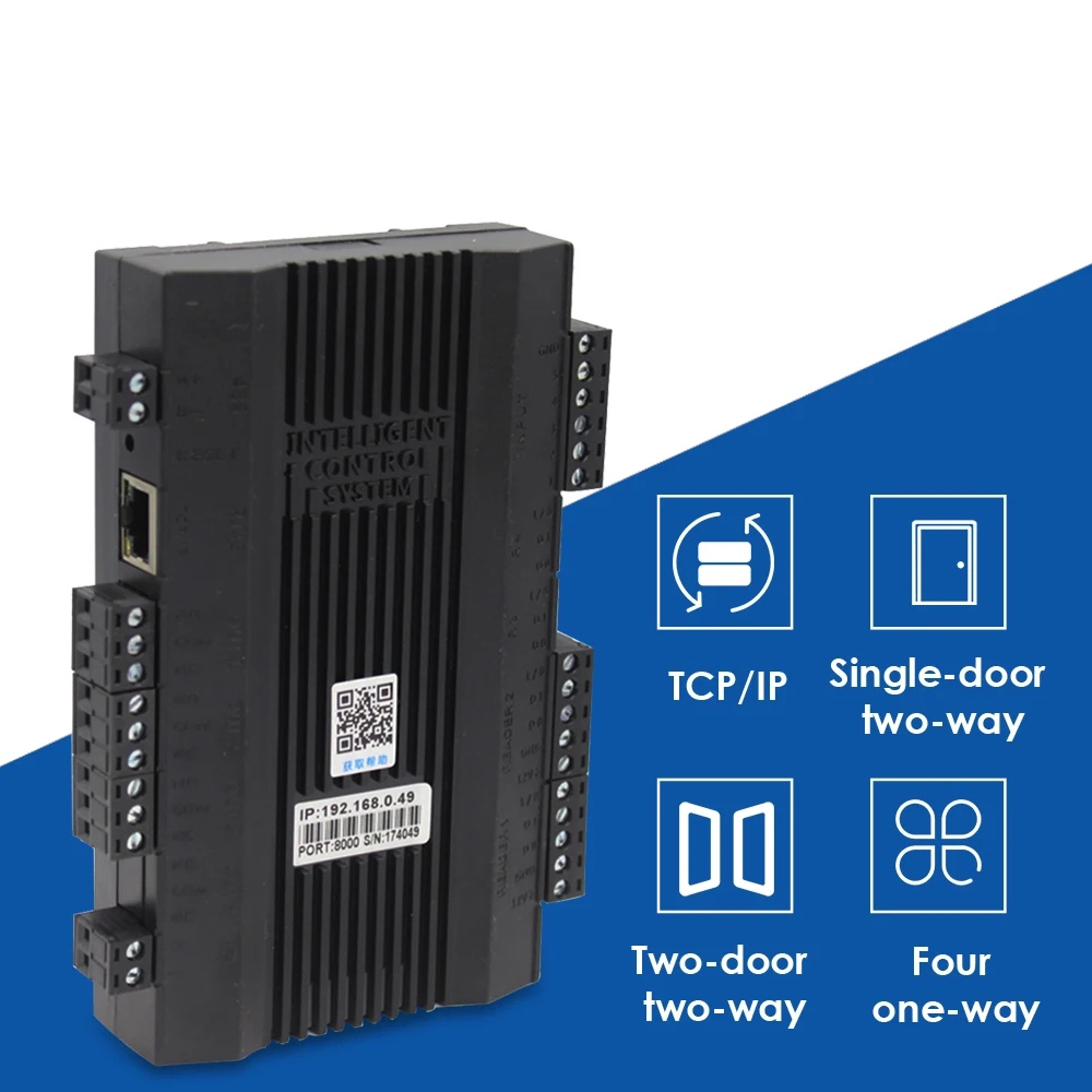 TCP/IP Turnstile Network Access Controller Channel Gate Board Security Access Panel Access ...