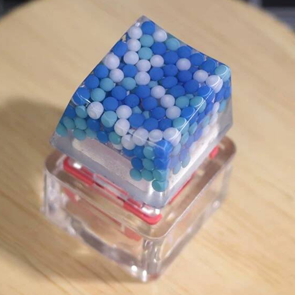 Blueberry Bubble Personalized Keycaps Creative Interesting Translucent ...