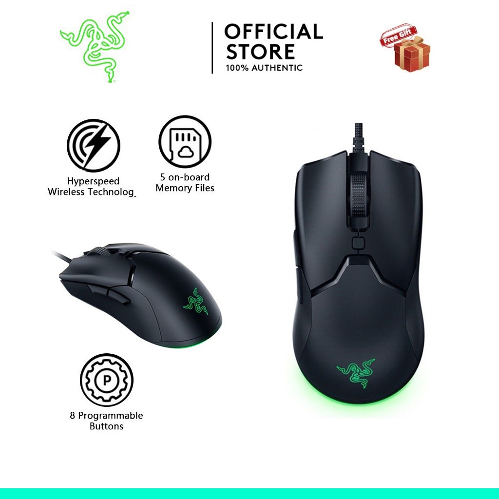 【3-Year Warranty】100% Original Razer Viper Mini Lightweight Wired Mouse ...