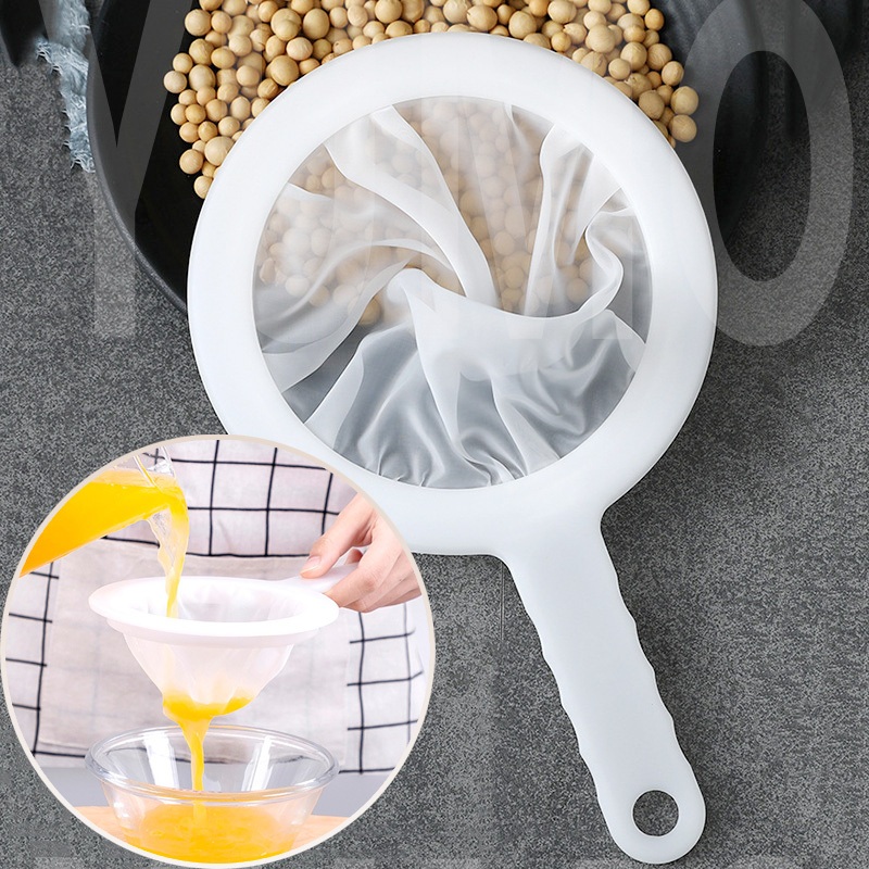 100/200/400 Kitchen Ultra-fine Mesh Strainer Mesh Juice Soymilk Coffee ...