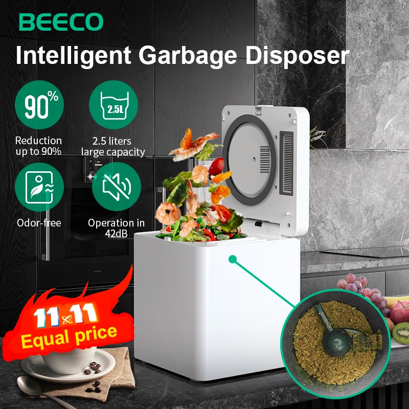 New 2.5L Kitchen Kitchen Waste Disposer Shredding Garbage Composter ...