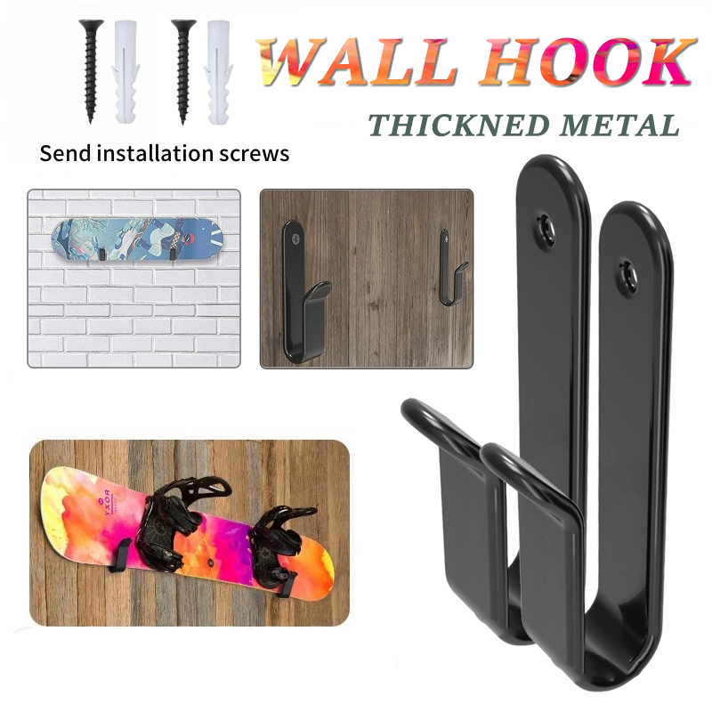 Slide Display Stand Hook Durable Wall Hook Skateboard Snowboard Rack ...