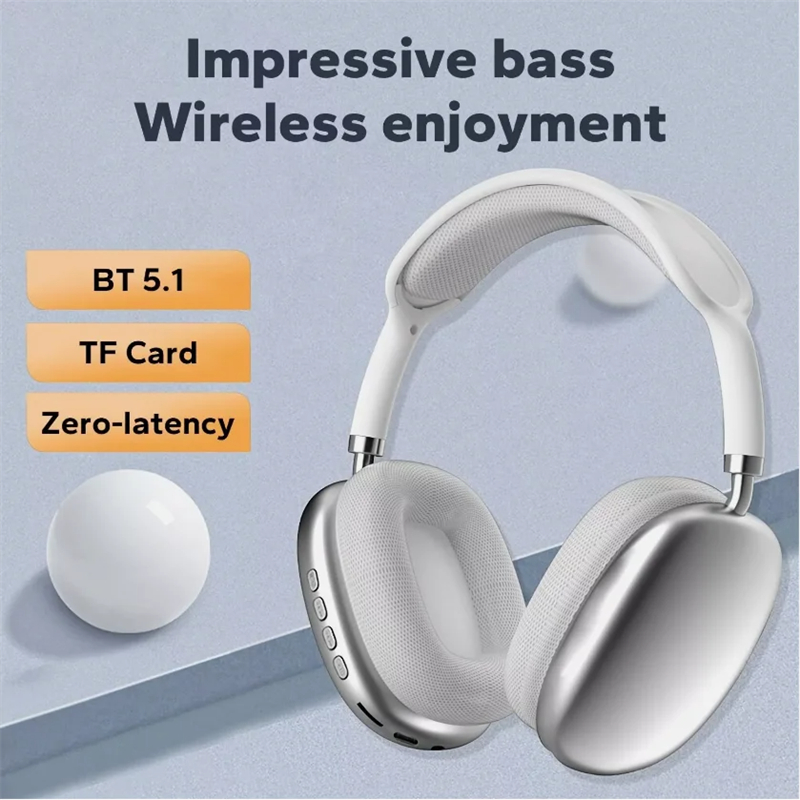 P9 Pro Max Wireless Bluetooth Headphones With Mic Noise Cancelling ...