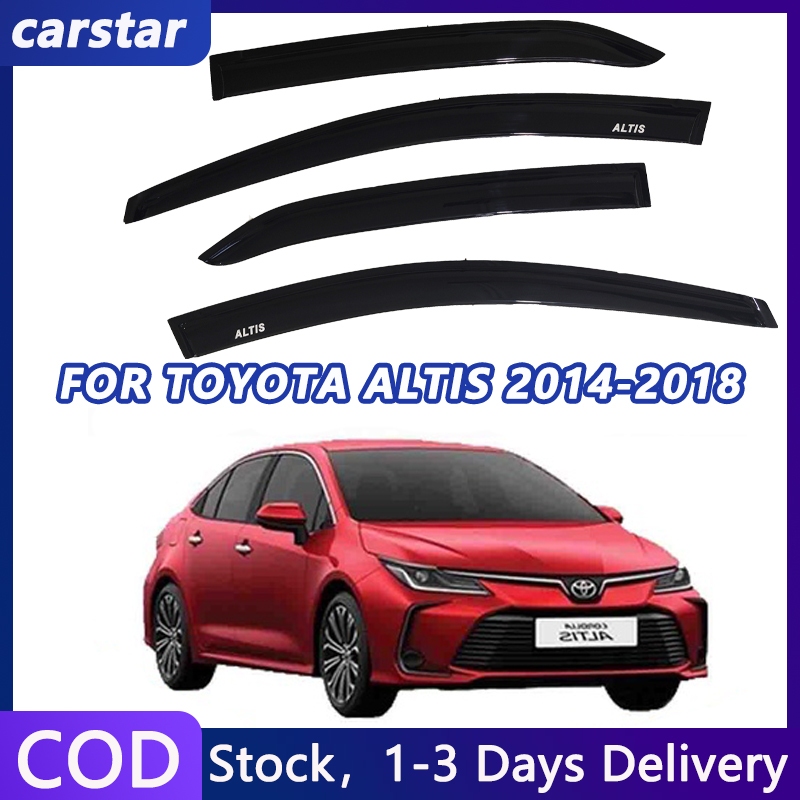 Rain Visor for TOYOTA Altis 2014 - 2018 Door Visor Rain Guard Window ...