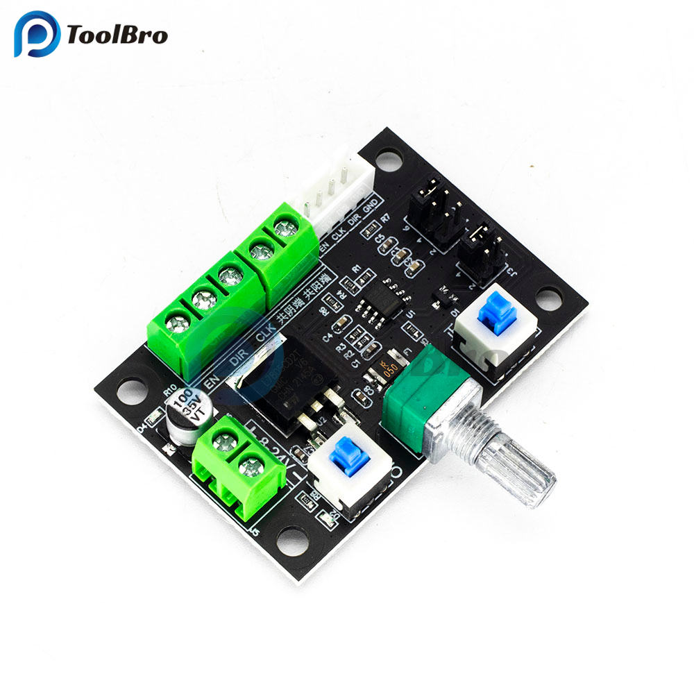 DC 12V-24V Stepper Motor Driver Drive Controller PWM Pulse Signal Generator Speed Control Module ...